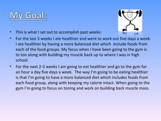 My smart goal presentation | PPT