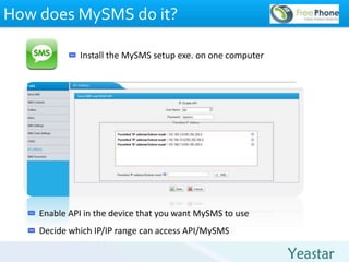My sms overview | PPTX