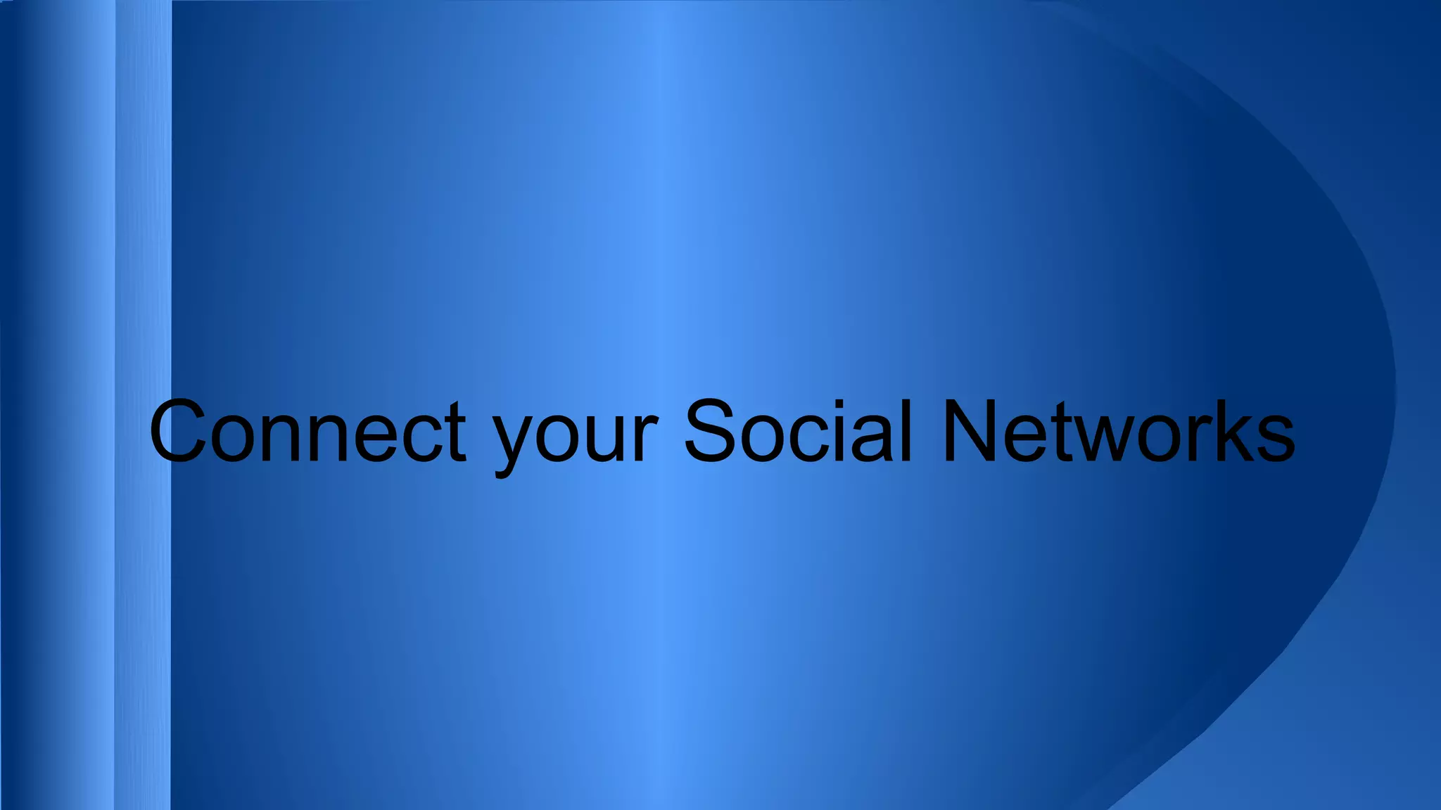 My Social Networks v1 | PPT