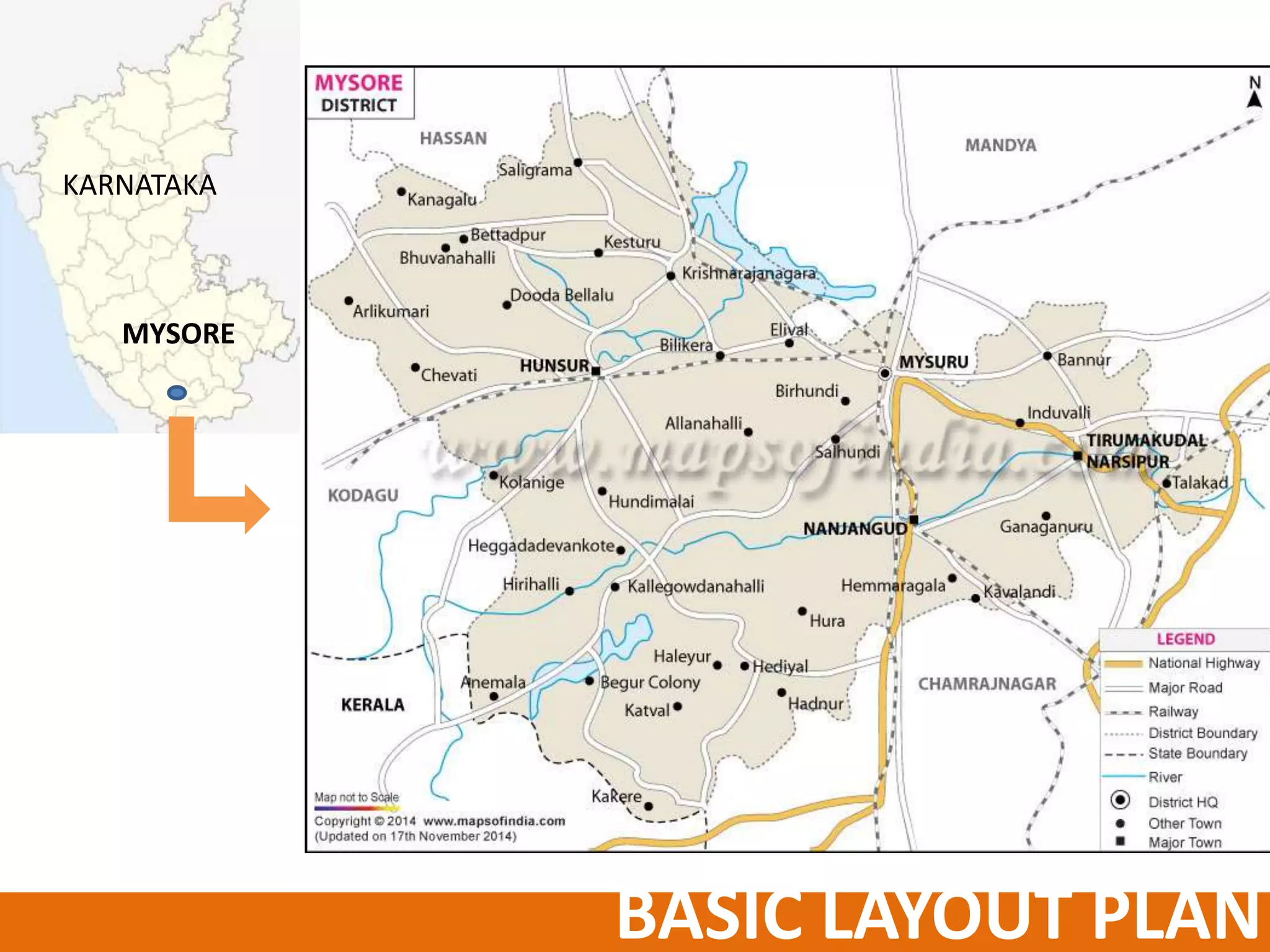 Mysore Town Planning By Akash Thottarath | PPTX | Developmental Sites ...