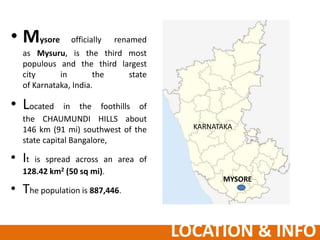 Mysore Town Planning By Akash Thottarath | PPTX