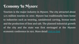 Mysore city ppt | PDF