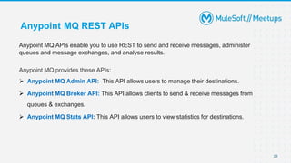 Learn Anypoint MQ | MuleSoft Mysore Meetup #7 | PPTX