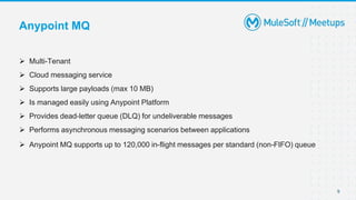 Learn Anypoint MQ | MuleSoft Mysore Meetup #7 | PPTX