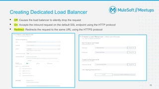 CloudHub Load Balancers (SLB & DLB) | MuleSoft Mysore Meetup #21 | PPTX