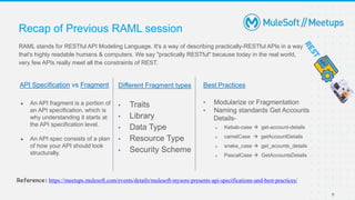 Deep Dive into REST API Development | MuleSoft Mysore Meetup #16 | PPT