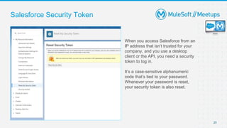 Salesforce Integration with MuleSoft | MuleSoft Mysore Meetup #12 | PPT