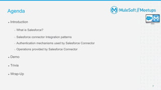 Salesforce Integration with MuleSoft | MuleSoft Mysore Meetup #12 | PPT
