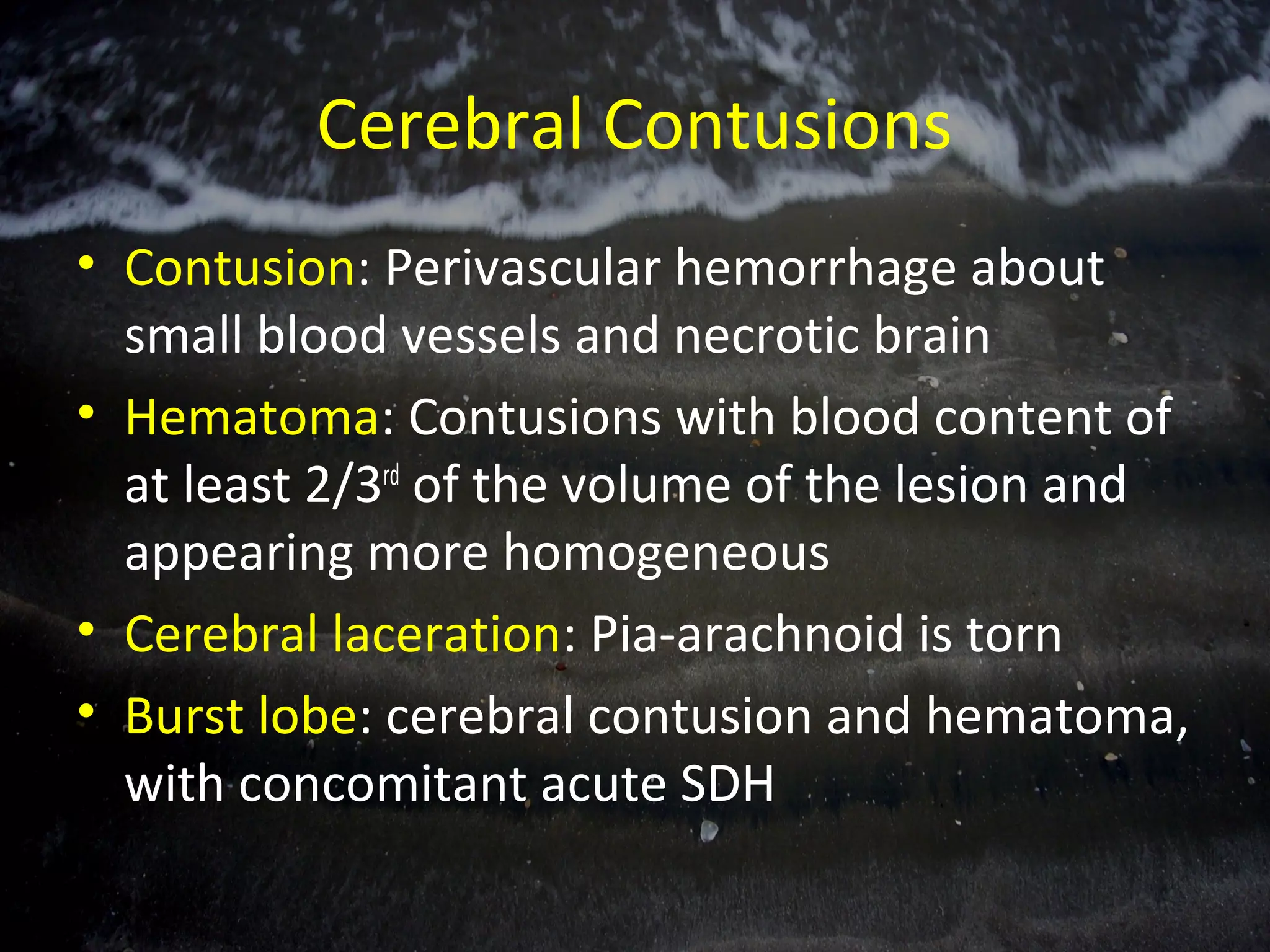 Surgery for Head Injury | PPT