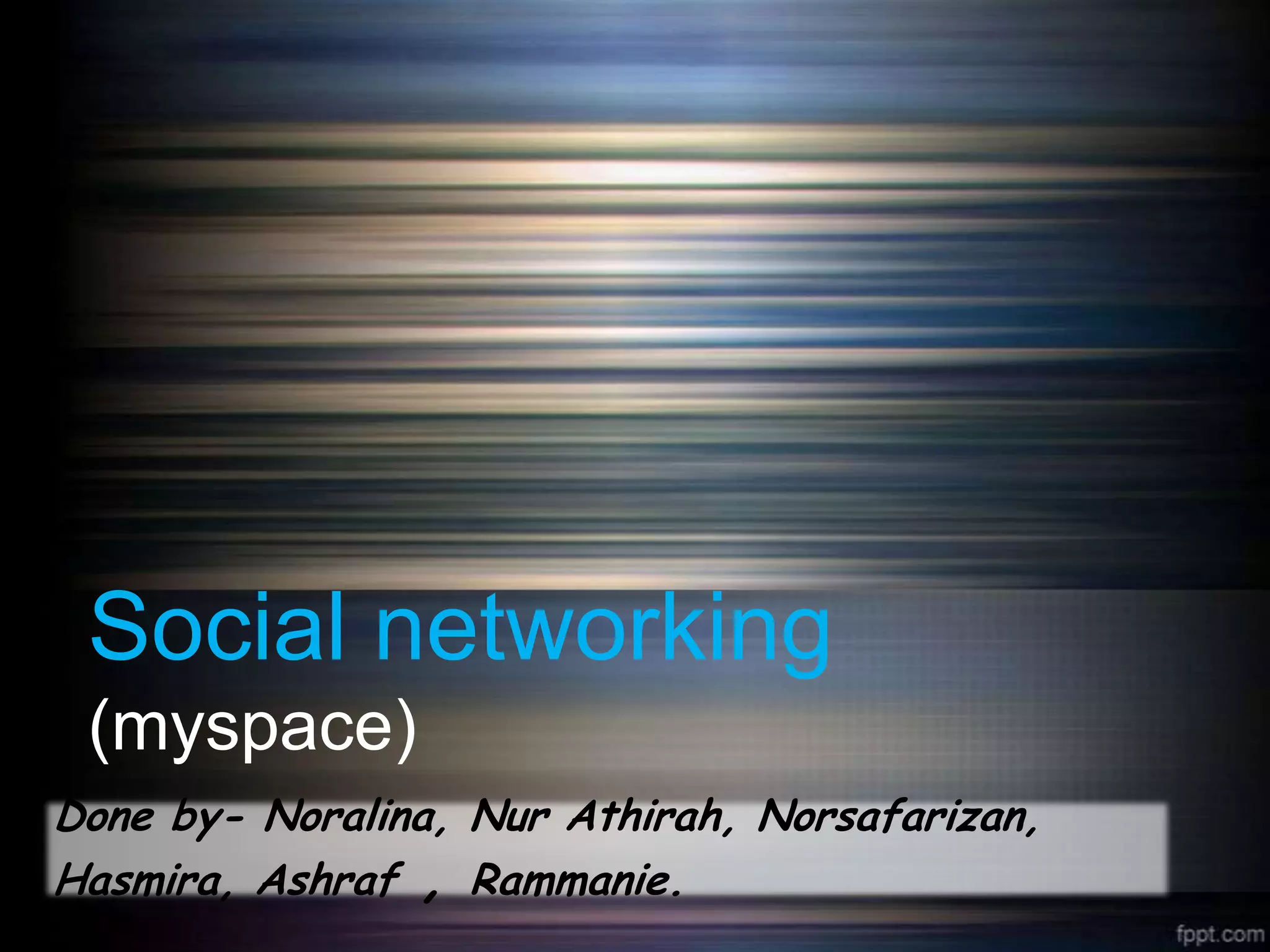 Myspace | PPT
