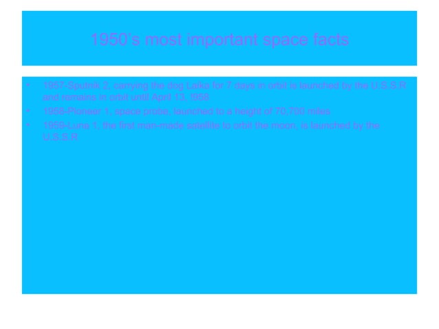 My space presentation | PPT