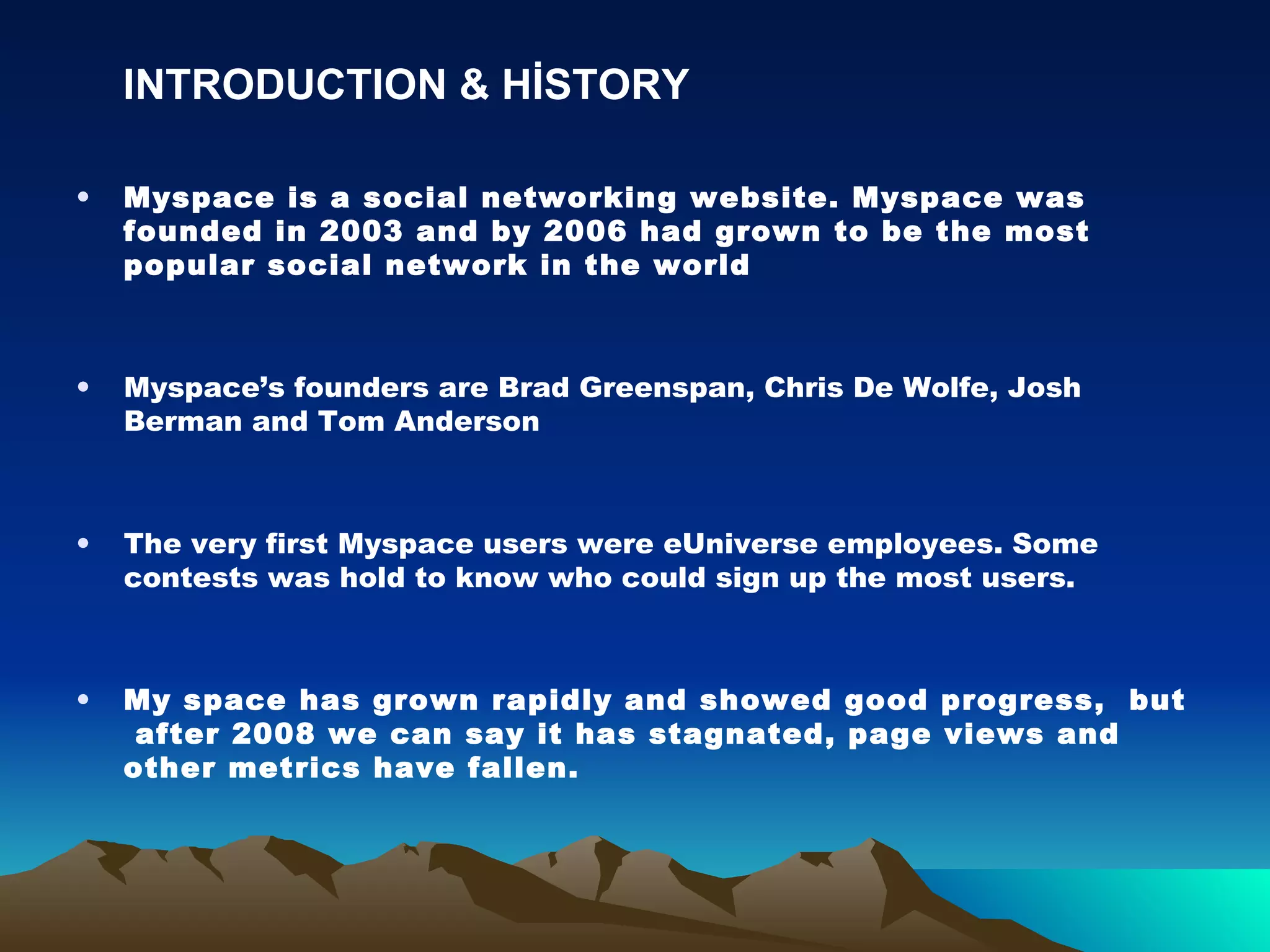 Myspace presentation | PPT