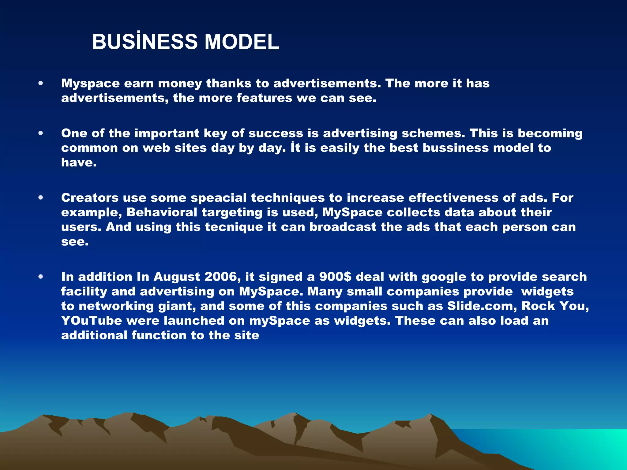 Myspace presentation | PPT