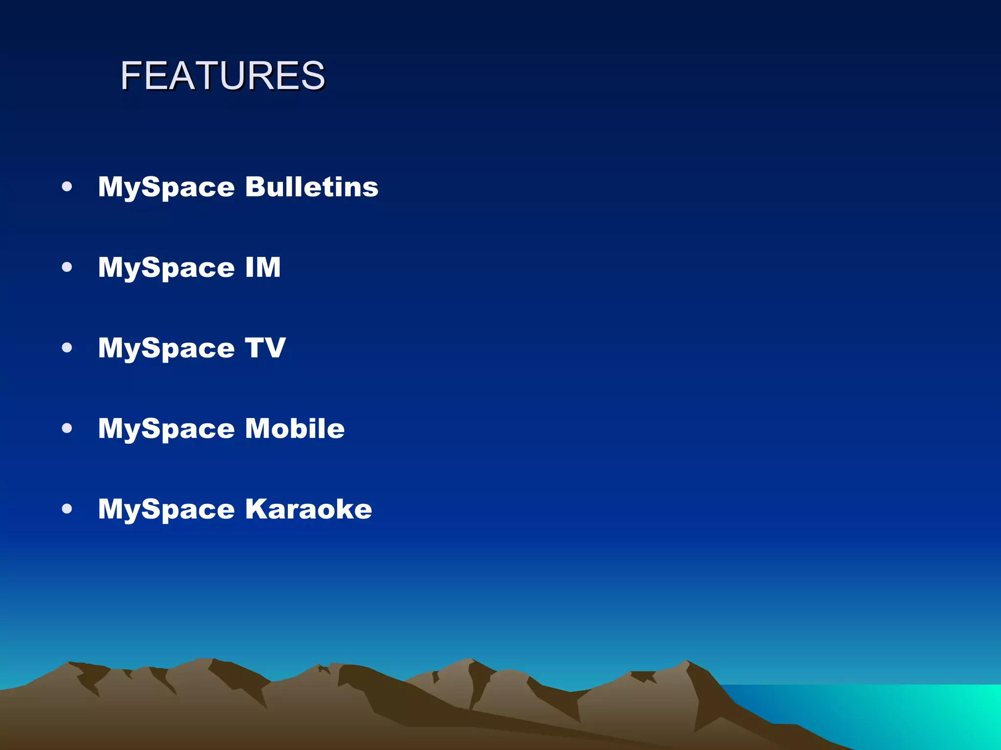 Myspace presentation | PPT