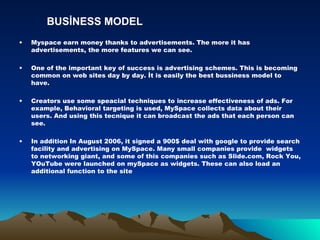 Myspace presentation | PPT