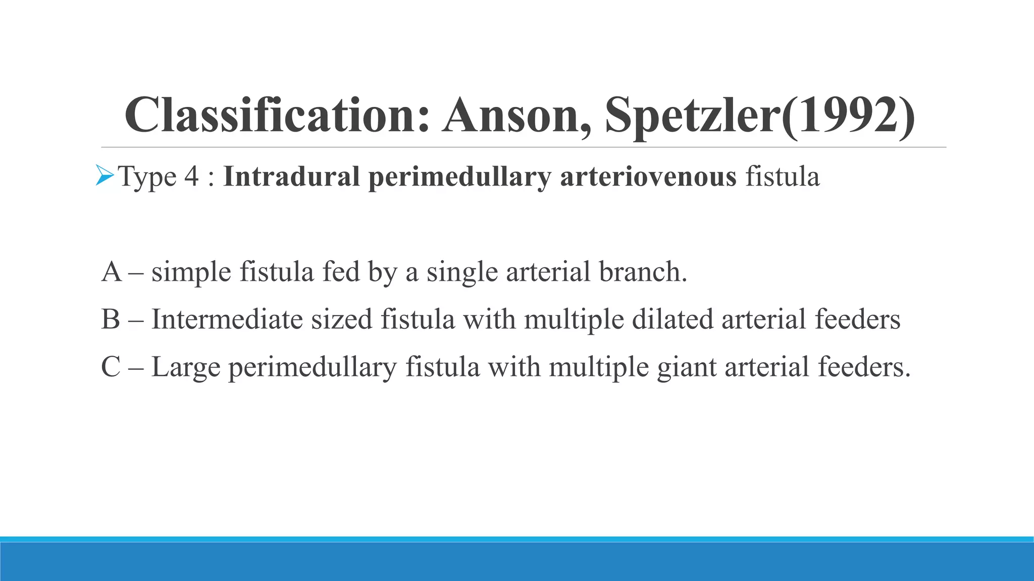 spinal angiography with spnal av anomalies | PPTX