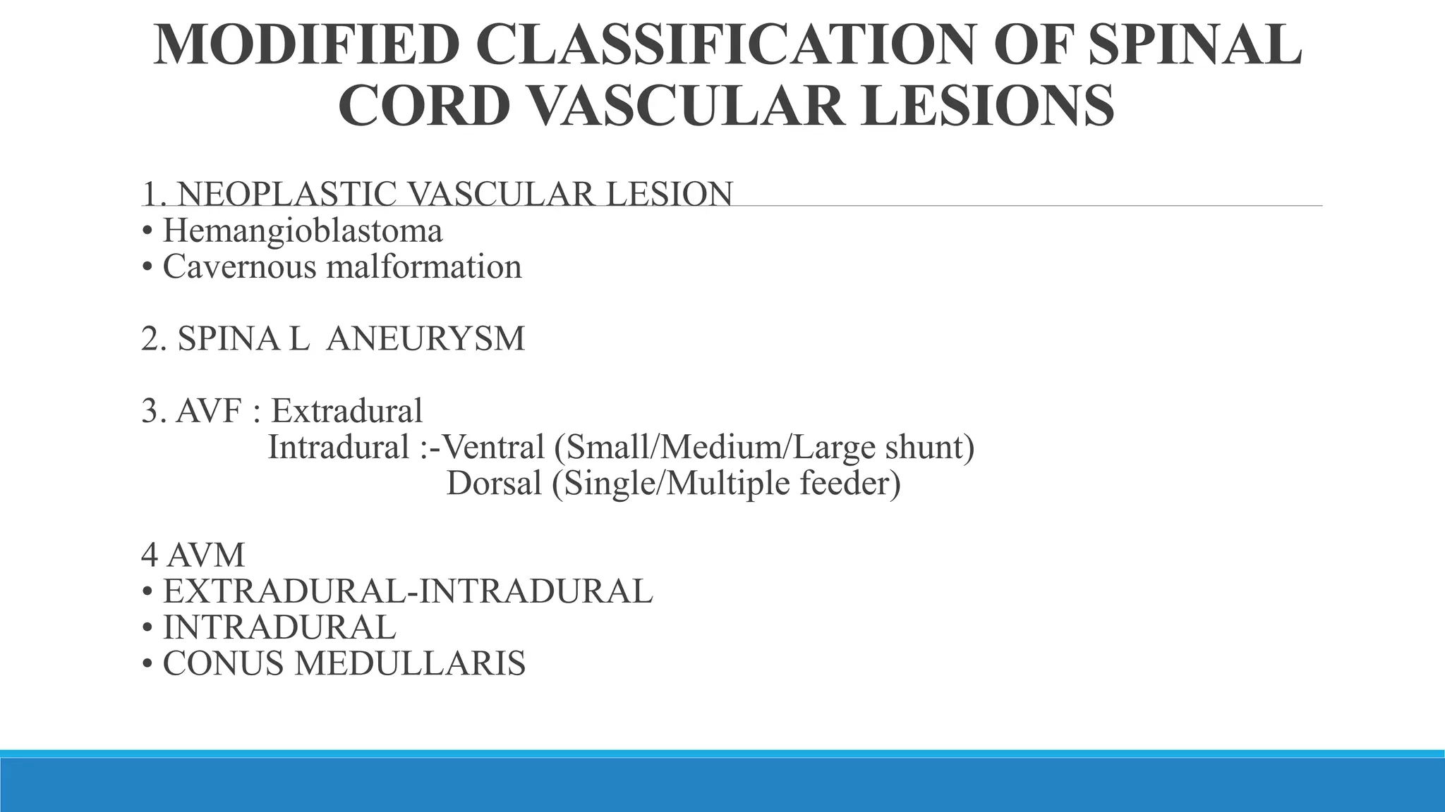 spinal angiography with spnal av anomalies | PPTX