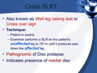 clinical examination of spine | PPT