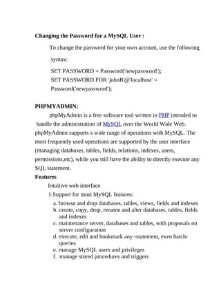 Mysql | PDF