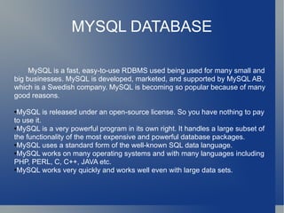 Mysql | PPT
