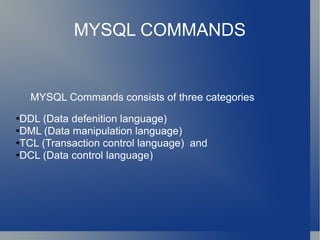 Mysql | PPT
