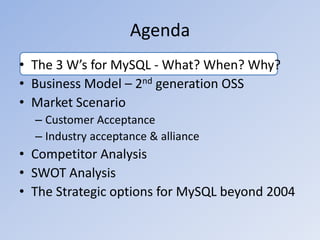 MySQL Case Study | PPTX