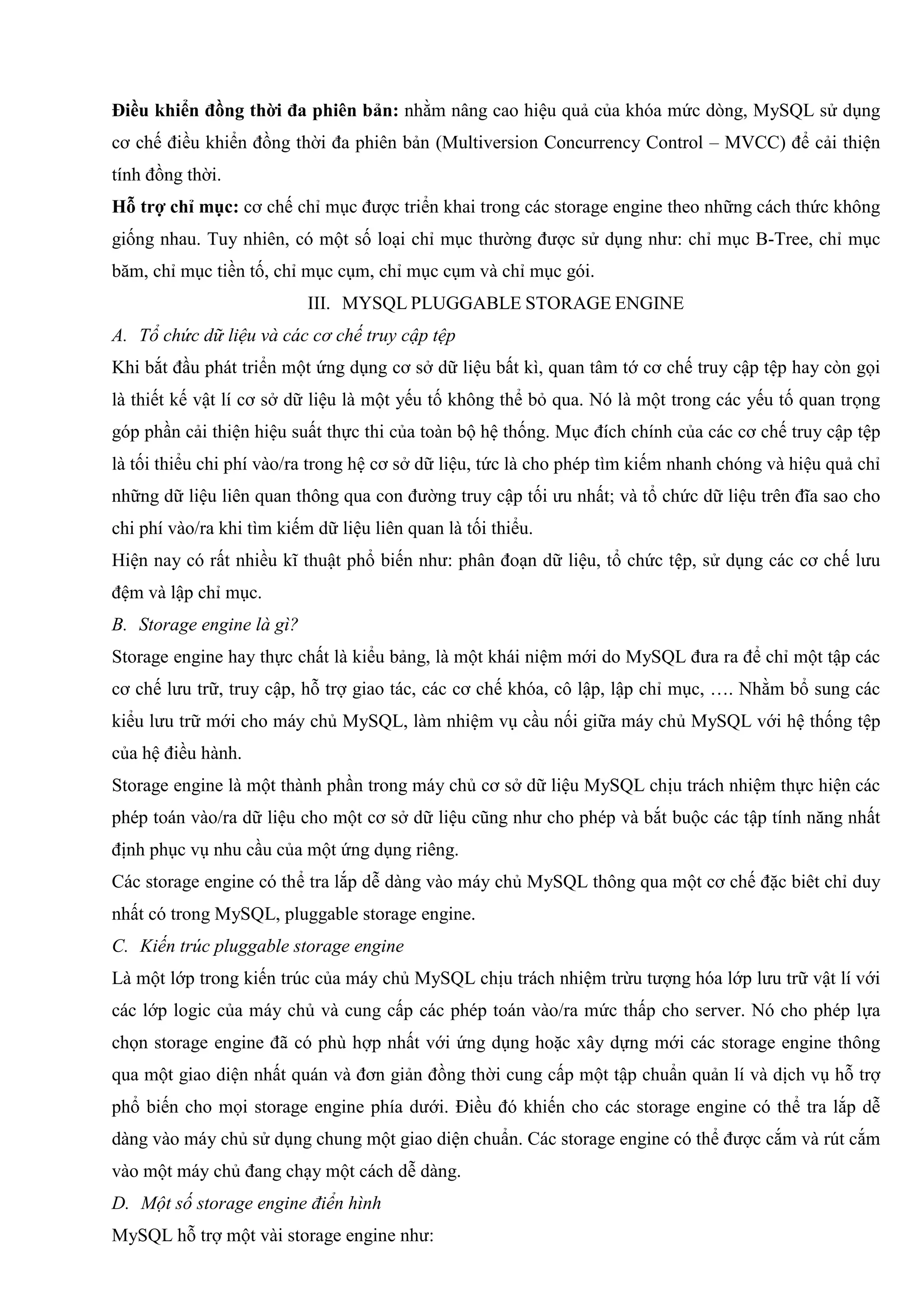 My sql.storage engine | PDF