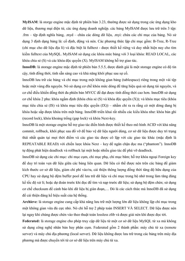 My sql.storage engine | PDF