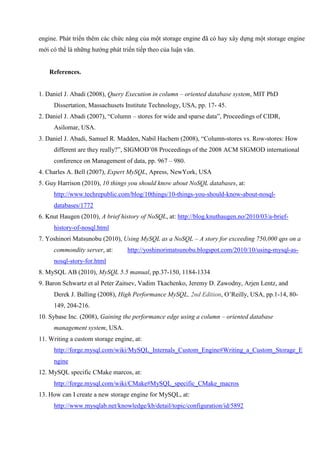 My sql.storage engine | PDF