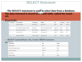 MySQL.pptx comuterscience from kvsbbsrs. | PPTX