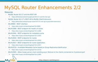 MySQL 8.0.17 - New Features Summary | PPT