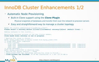 MySQL 8.0.17 - New Features Summary | PPT