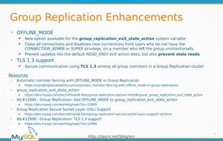 MySQL 8.0.18 - New Features Summary | PPT