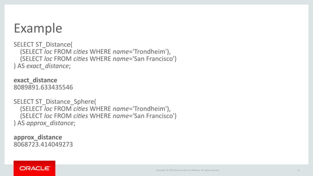 MySQL 8.0 GIS Overview | PDF