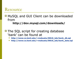 My sql advacnce topics | PPT