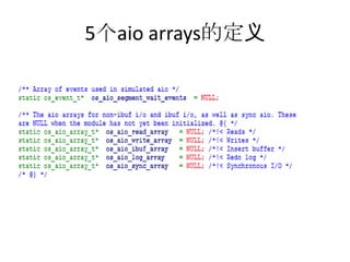 MySQL AIO详解 | PPT