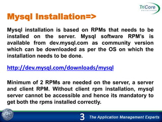 Mysql-Basics.pptx | Databases | Computer Software and Applications