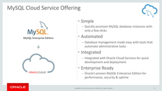 MySQL Cloud Service | PPT