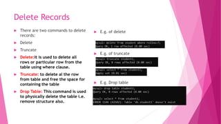 MySQL-commands.pdf | Databases | Computer Software and Applications