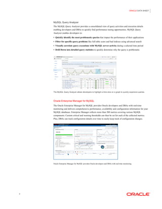 Mysql Enterprise Edition Feature and Tools | PDF