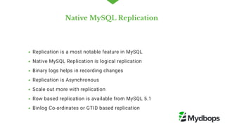 MySQL High Availability Solutions | PPT
