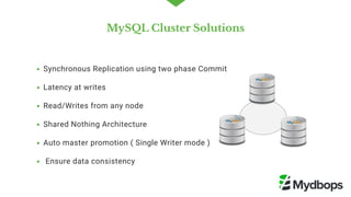 MySQL High Availability Solutions | PDF