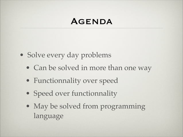 MySQL Kitchen : spice up your everyday SQL queries | PPT