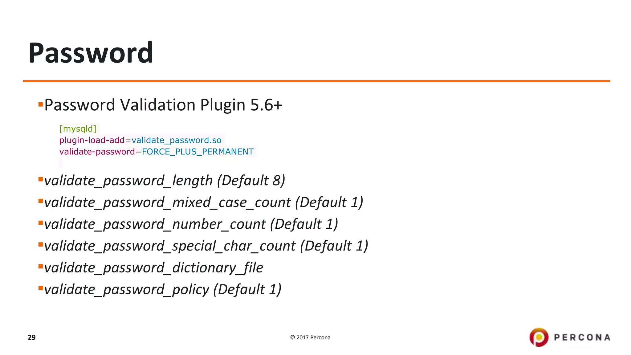 MysQL melhores práticas de seguranca | PPTX