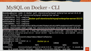 MySQL on Docker and Kubernetes | PPT