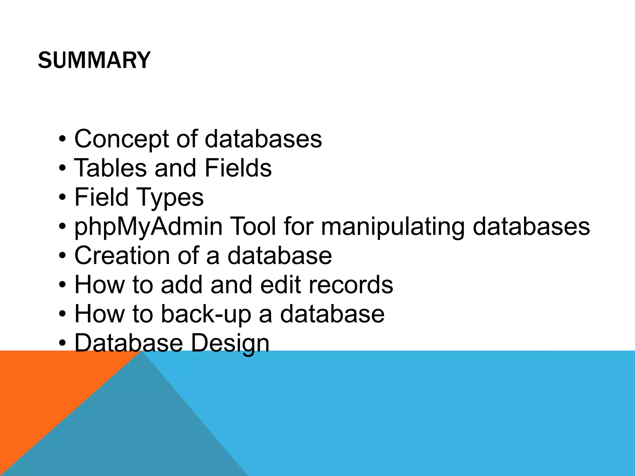 MYSQL-Database | PPT | Databases | Computer Software and Applications