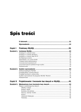 MySQL. Podstawy | PDF