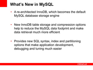 MySQL - powering the web economy v1.0 | PPT