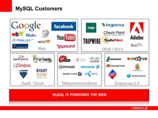 MySQL - powering the web economy v1.0 | PPT