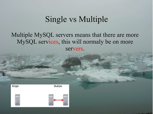 MySQL replication & cluster | PPT